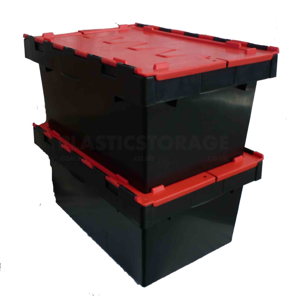 68L Locking Security Storage Crate – plasticstorage.com.au